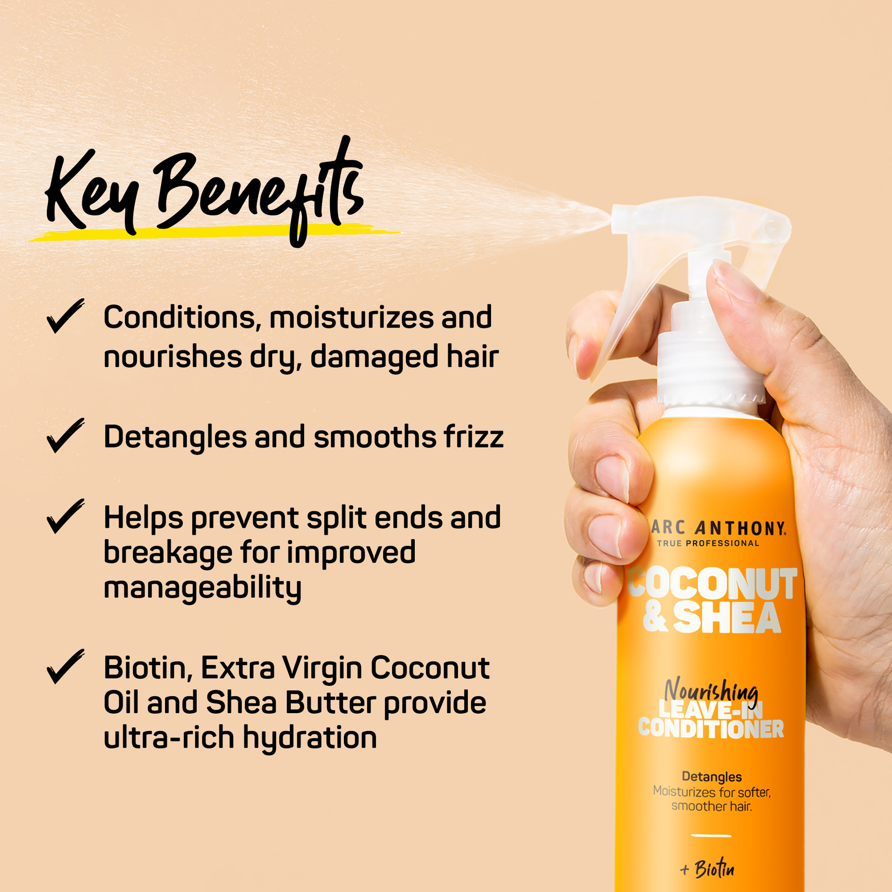 Coconut Oil & Shea Butter - Marc Anthony
