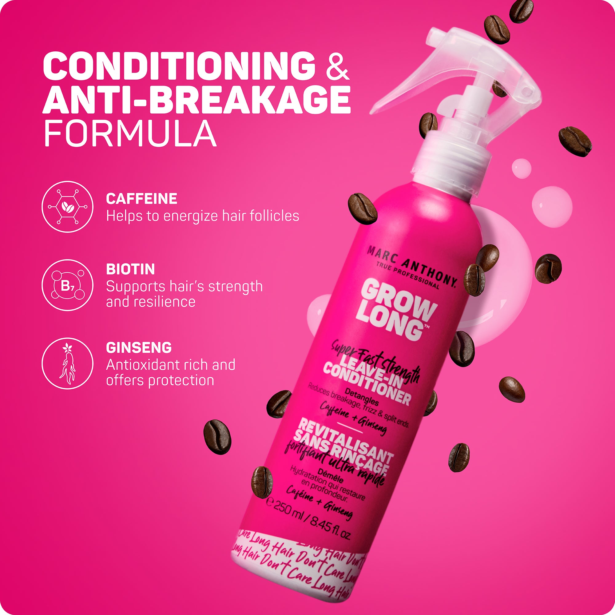 Grow Long™ Super Fast Strength Leave-in Conditioner - Marc Anthony