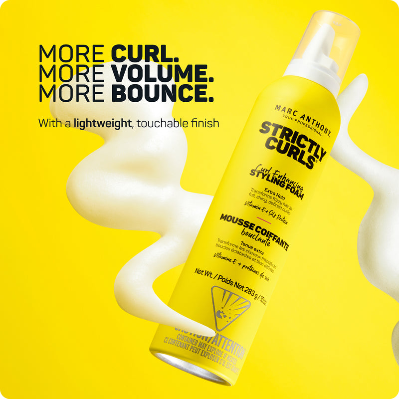 Strictly Curls® Curl Enhancing Styling Foam - Marc Anthony