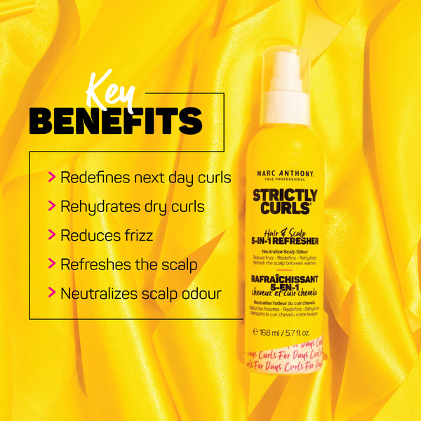 Strictly Curls® Hair & Scalp 5-In-1 Refresher - Marc Anthony